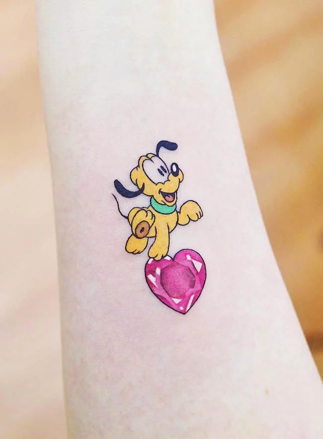 Baby Minnie Mouse Tattoo