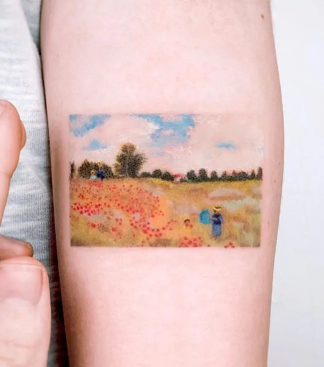 Ink Field Tattoos 43 Unique Landscape Tattoos With Meaning Our