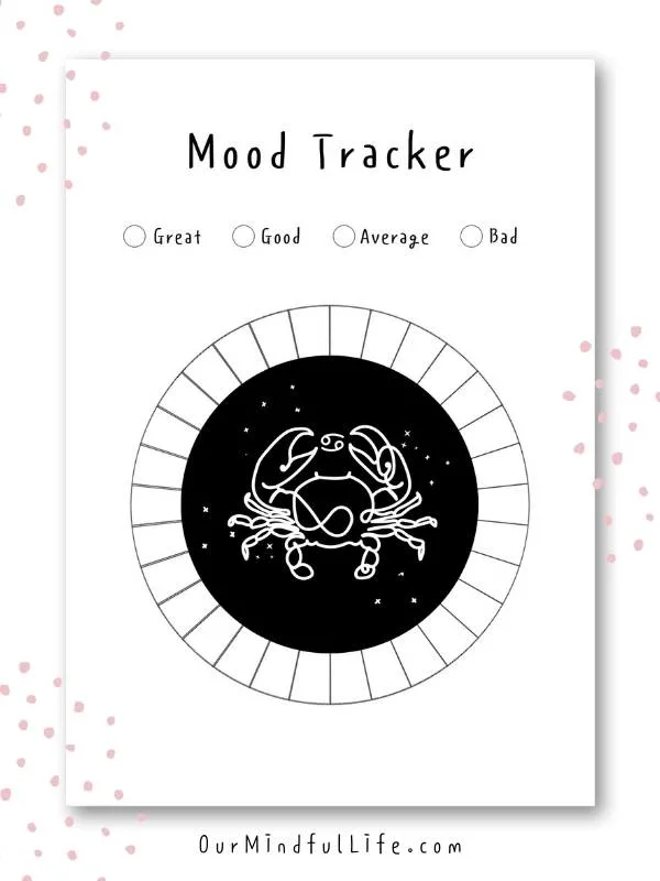 27 Free And Beautiful Mood Tracker Printables - Our Mindful Life