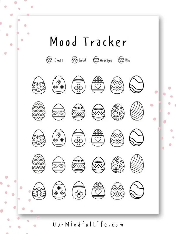 27 Free And Beautiful Mood Tracker Printables - Our Mindful Life