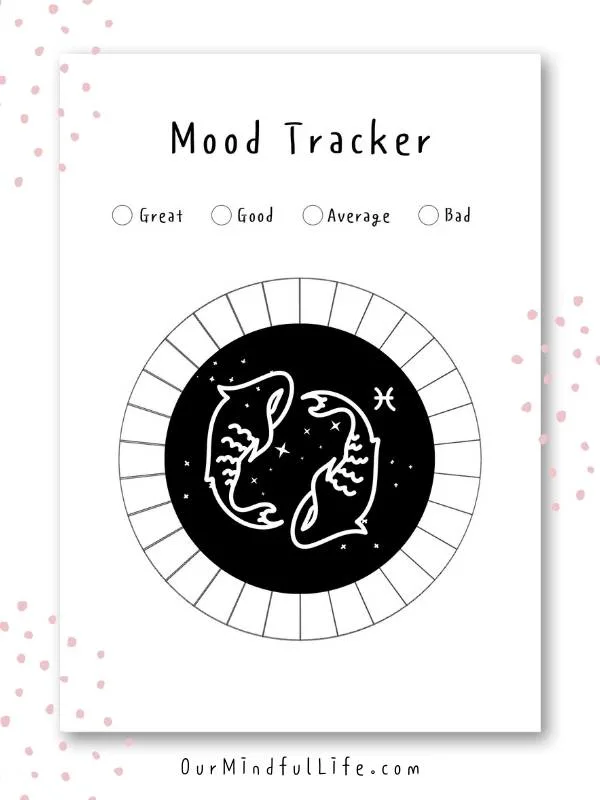 27 Free And Beautiful Mood Tracker Printables - Our Mindful Life