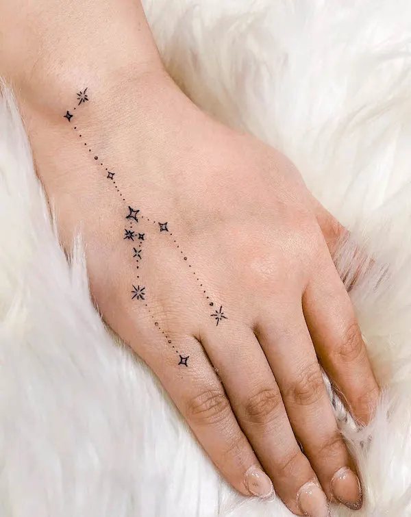 Taurus Tattoos On Wrist 25 Taurus Constellation Tattoo Designs, Ideas