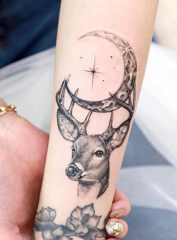 Antler Ring Tattoos